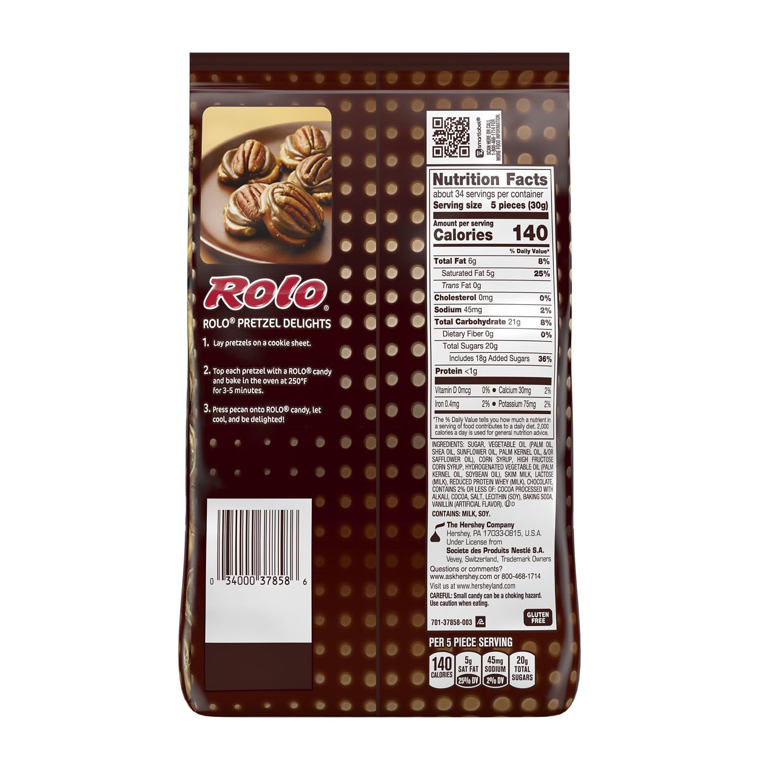 ROLO Rich Chocolate Caramel Candy Party Pack, 35.6 Oz on Galleon ...