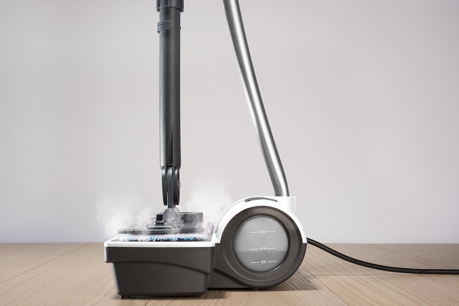 Polti Moppy White Floor Cleaner with Steam, cordless, for all kinds of ...