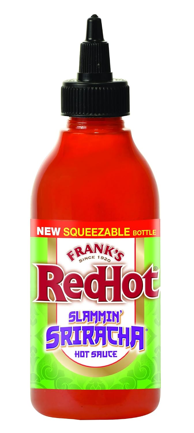 Amazon.com : Frank's RedHot Slammin' Sriracha Hot Sauce, 6.8 fl oz ...