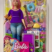 Amazon.es: Barbie Muñeca Daisy vamos de viaje con accesorios (Mattel ...