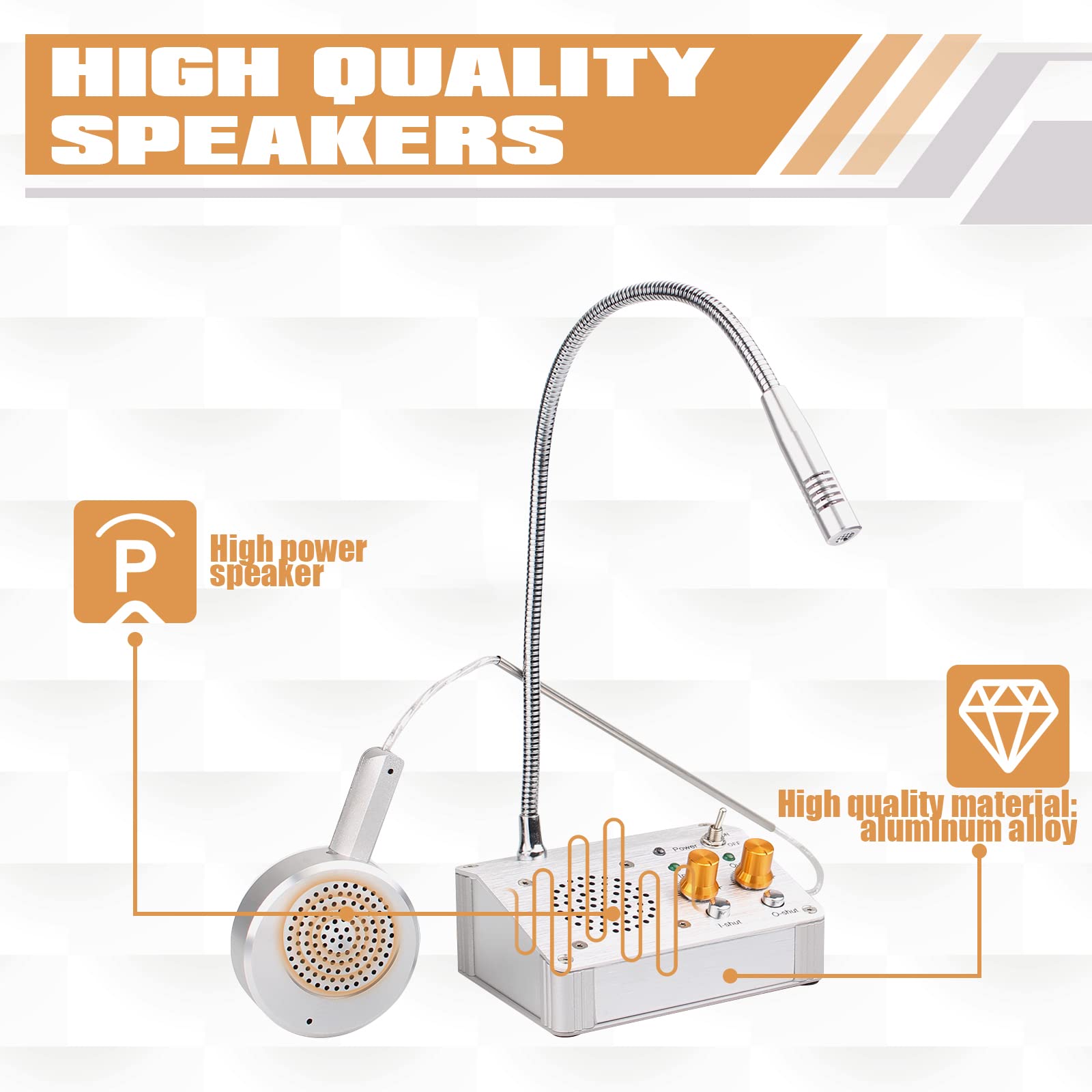 Mua Retekess TW104 Two Way Intercom, Full Duplex Intercom System with ...