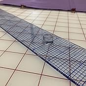 Amazon.com: 2" x 18" Design Ruler with Easy Grip Knob. Made of Thick 1/ ...