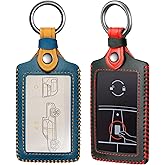 Amazon.com: ACCTONE Key Card Holder for Tesla & Rivian Genuine Leather ...