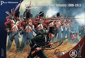 Amazon.com: Perry Miniatures British Napoleonic Line Infantry BH1 ...