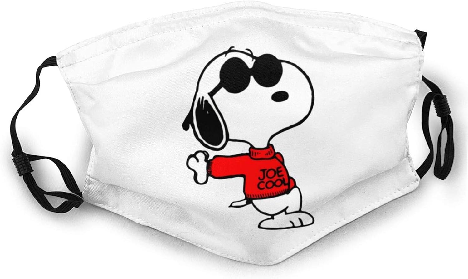 Snoopy Funny Face.Unisex mask protects breathable, soft, comfortable ...