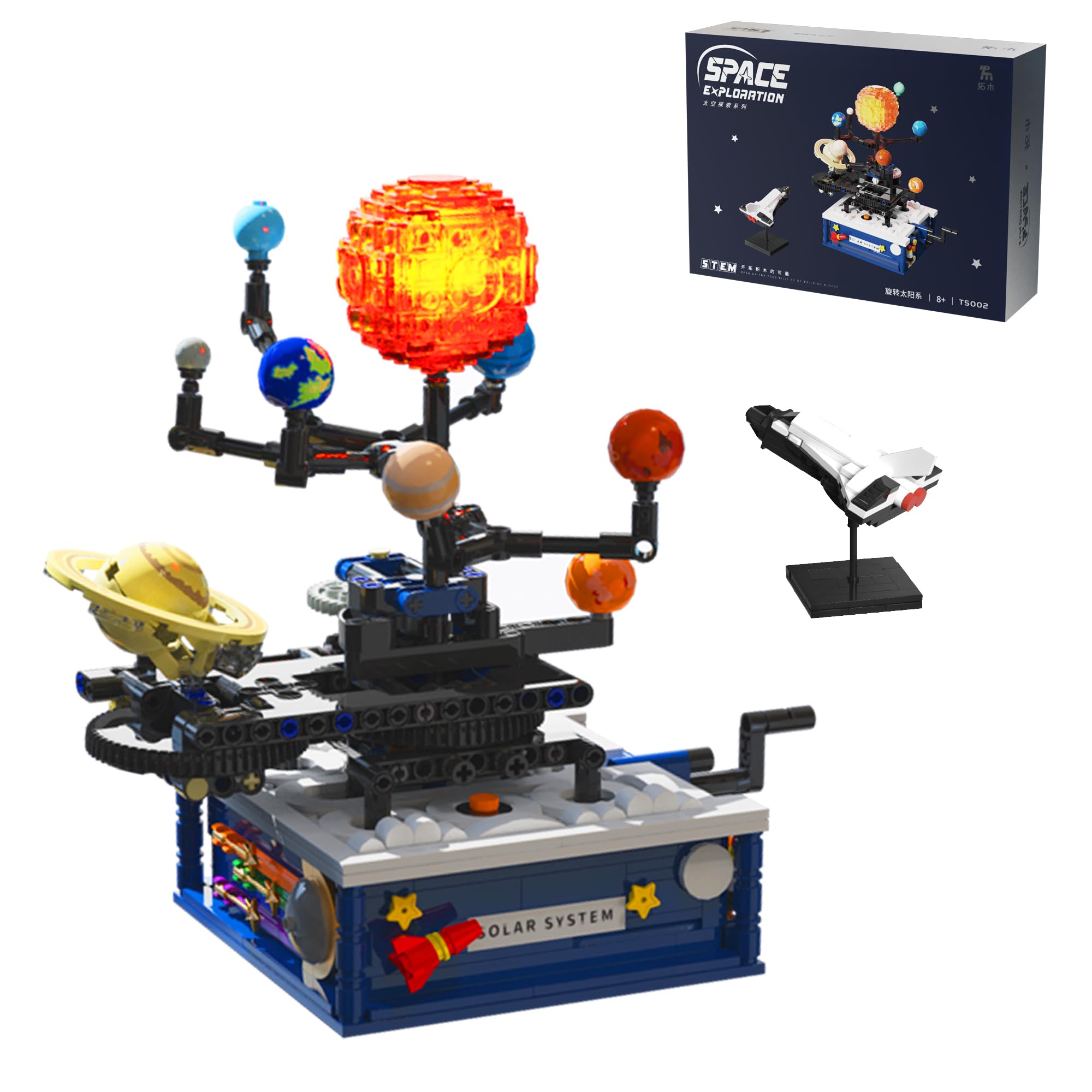 Mua Space Exploration Rotation Solar System Building Set, Kids Solar ...