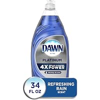 Amazon.com: Dawn Platinum Dishwashing Liquid Dish Soap, Refreshing Rain ...
