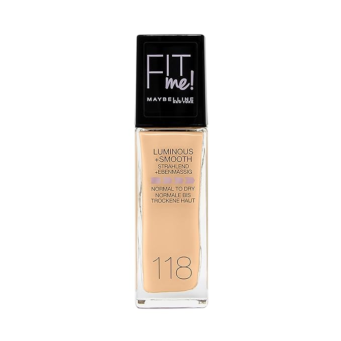 Maybelline New York Fit Me. Liquid Foundation 118 Light Beige 30 ml ...