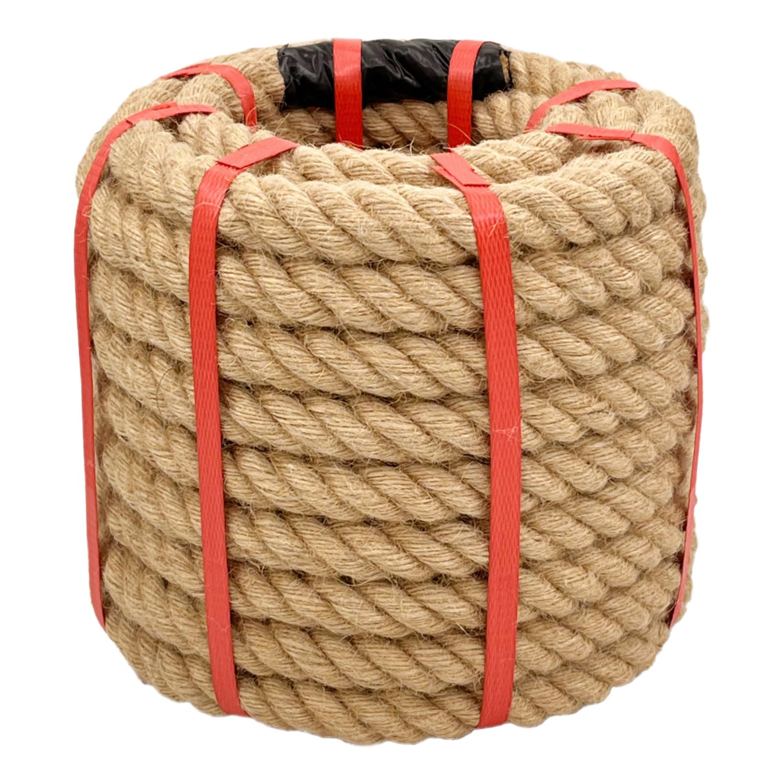 Chmentnanza Hemp Rope - 1 Inch x 50 Ft Jute Rope, 900 Lbs Tensile ...