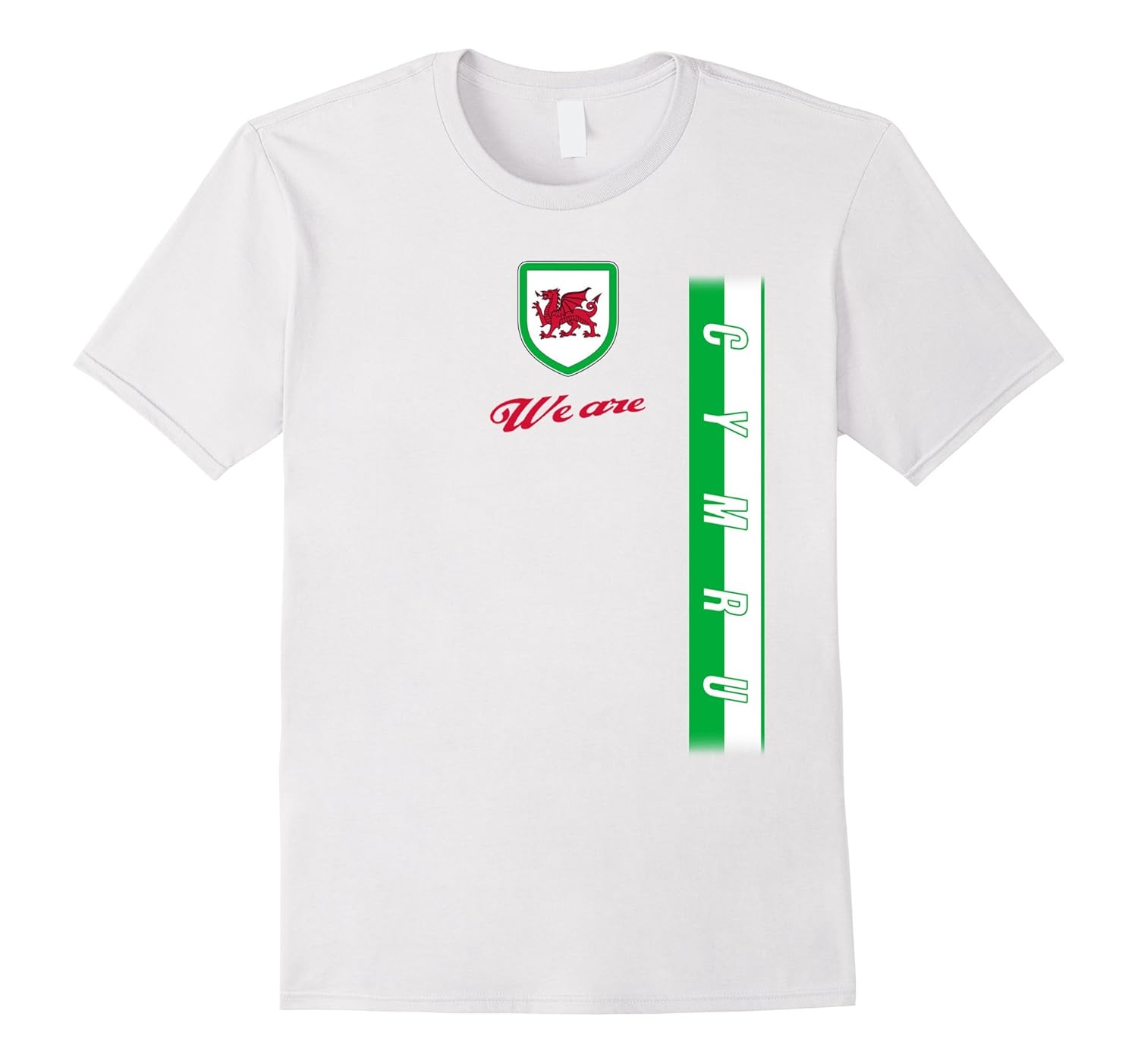 WALES T-Shirt Welsh National Team Jersey Soccer Support-Art – Artvinatee