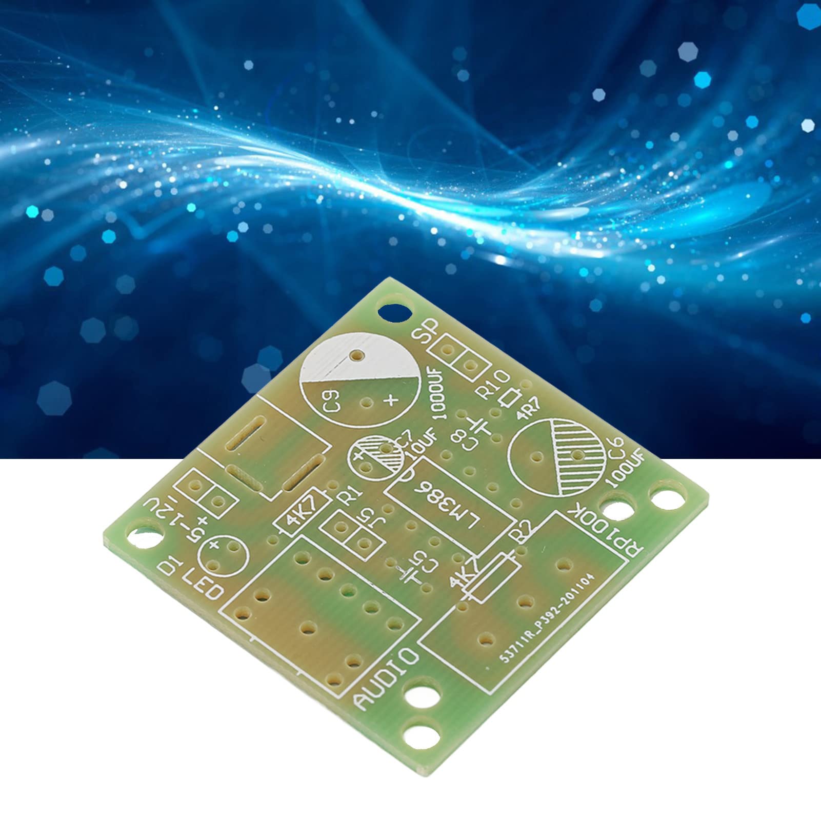 Mua LM386 Power Amplifier Kit, Super Mini Unsoldered Amplifier Module for Easy Debugging with ...