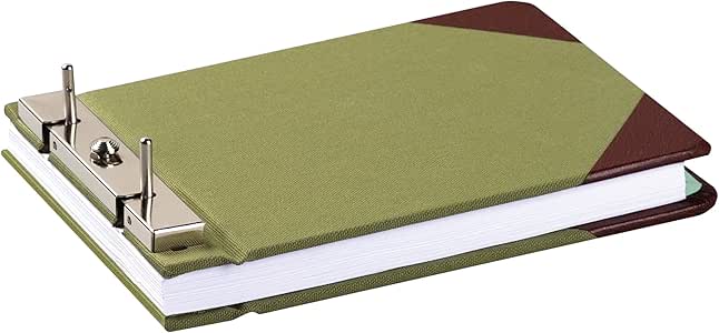 Amazon.com : Wilson Jones Canvas Sectional Storage Post Binder For 8-1/ ...