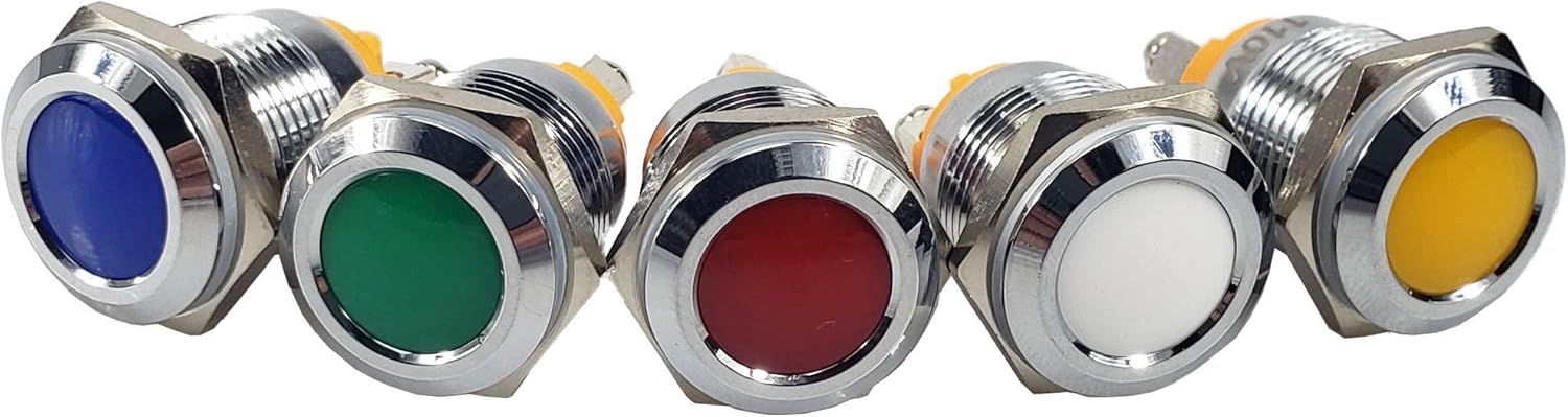 Amazon.com: API-ELE [ 3 Year Warranty] 5 Pcs of LED Indicator Light ...