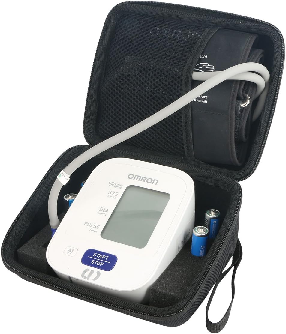 Khanka Hard Travel Case for Omron M2 Basic Automatic Upper Arm Blood ...
