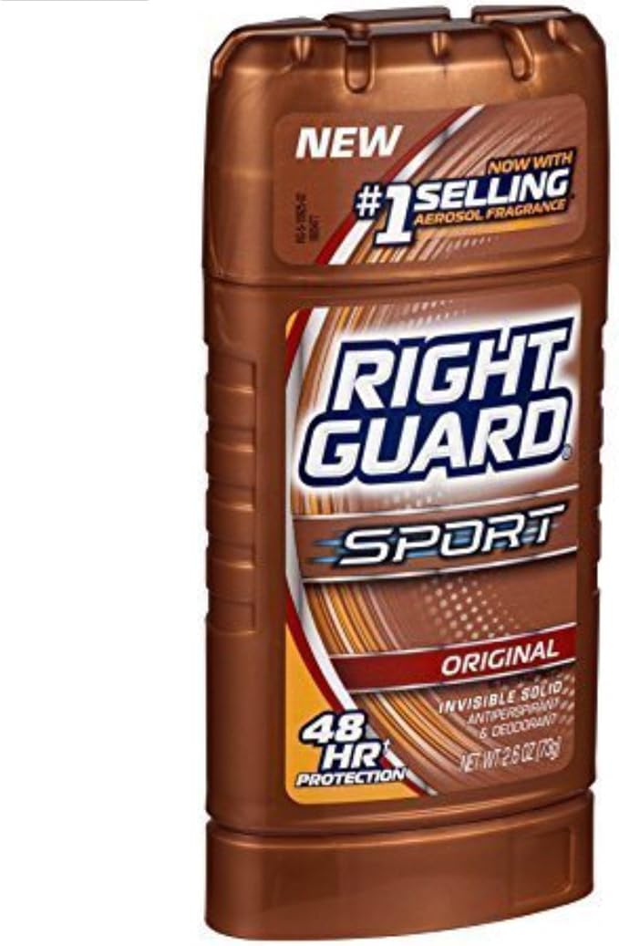 Amazon.com: Right Guard Sport Deodorant Original Invisible Solid 2 pack ...