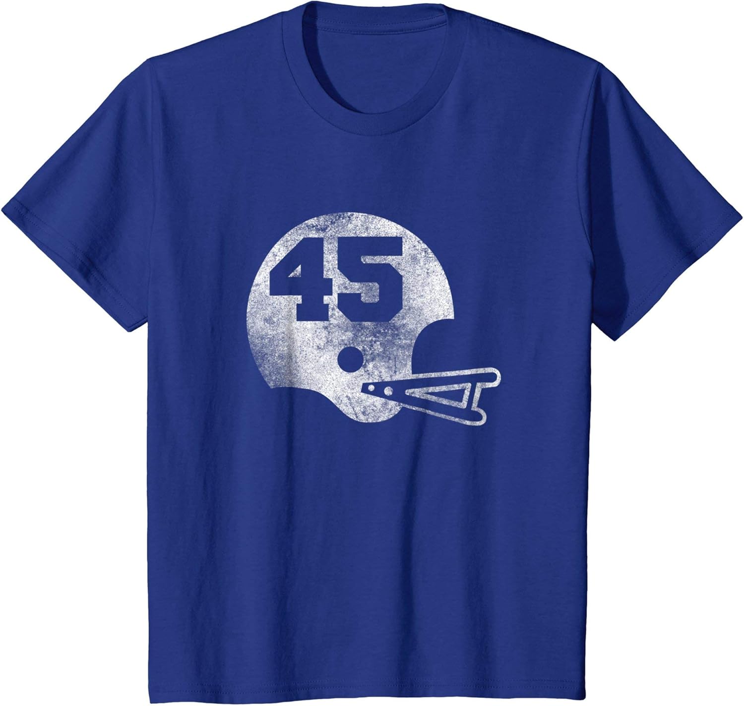 Amazon.com: Vintage Football Jersey Number 45 T-Shirt Player Number ...