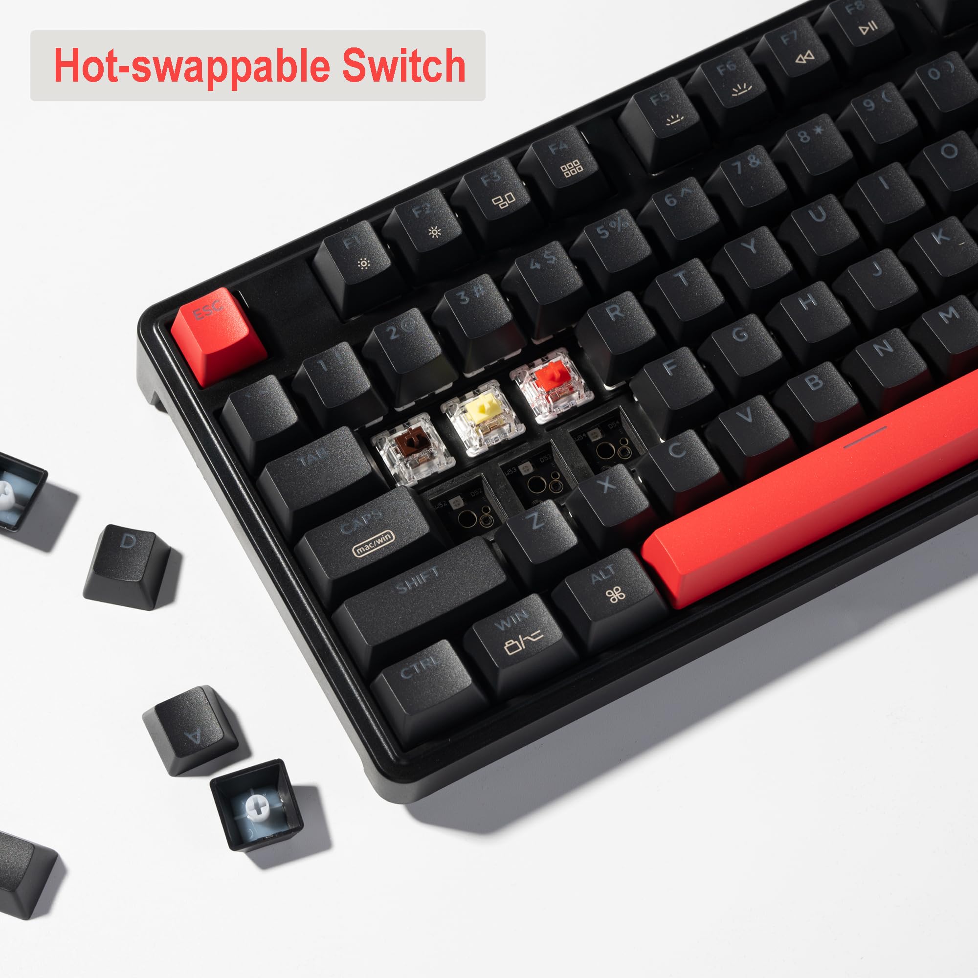 Mua Keychron C3 Pro QMK/VIA Custom Mechanical Keyboard, Hot Swappable ...