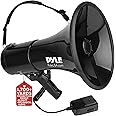 Amazon.com : Pyle Megaphone Speaker PA Bullhorn with Built-in Siren 50 ...