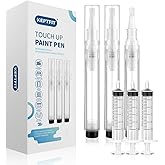 Amazon.com: Fillable Touch Up Paint Pen Brush, 3 Pcs Paint Pen for Wall ...