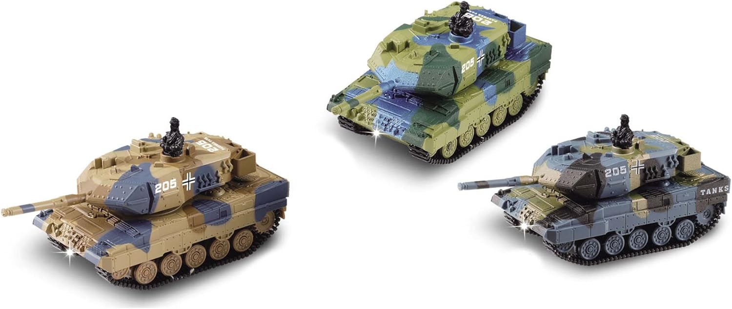 HSP Himoto German Leopard 2A6 – RC Mini Remote Controlled Tank with ...