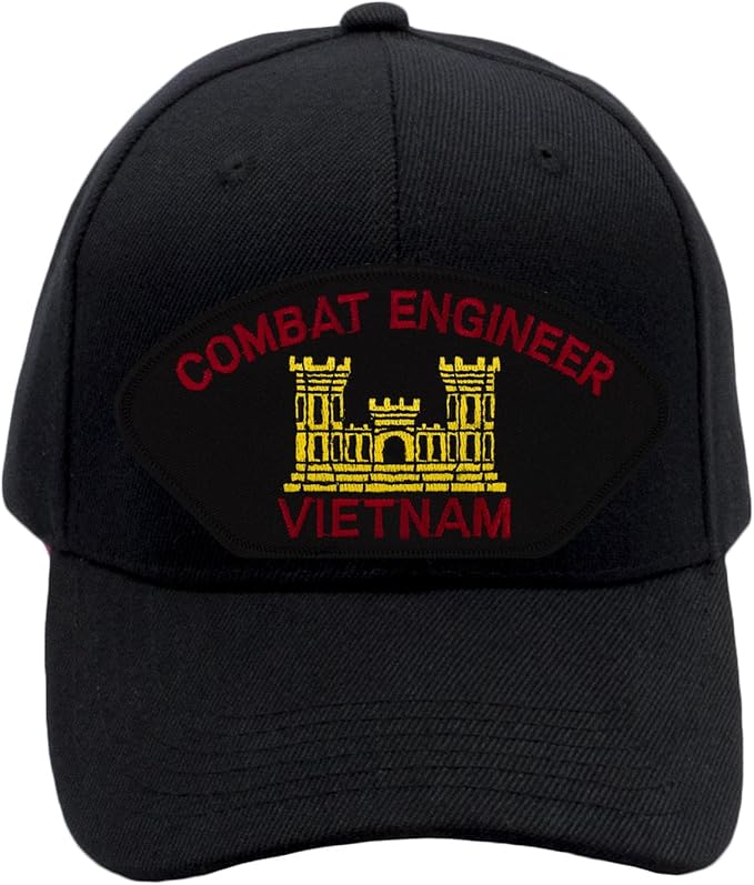 PATCHTOWN Combat Engineer - Vietnam Hat/Ballcap Adjustable One Size ...