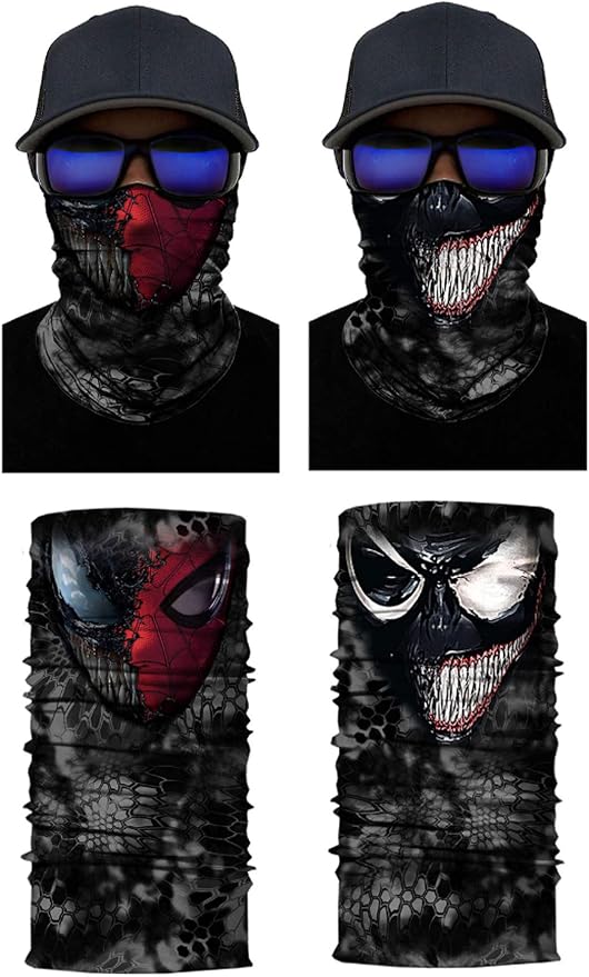 Venom Peter Balaclava Bandanas Neck Gaiter Headband for Women Mens Dust ...