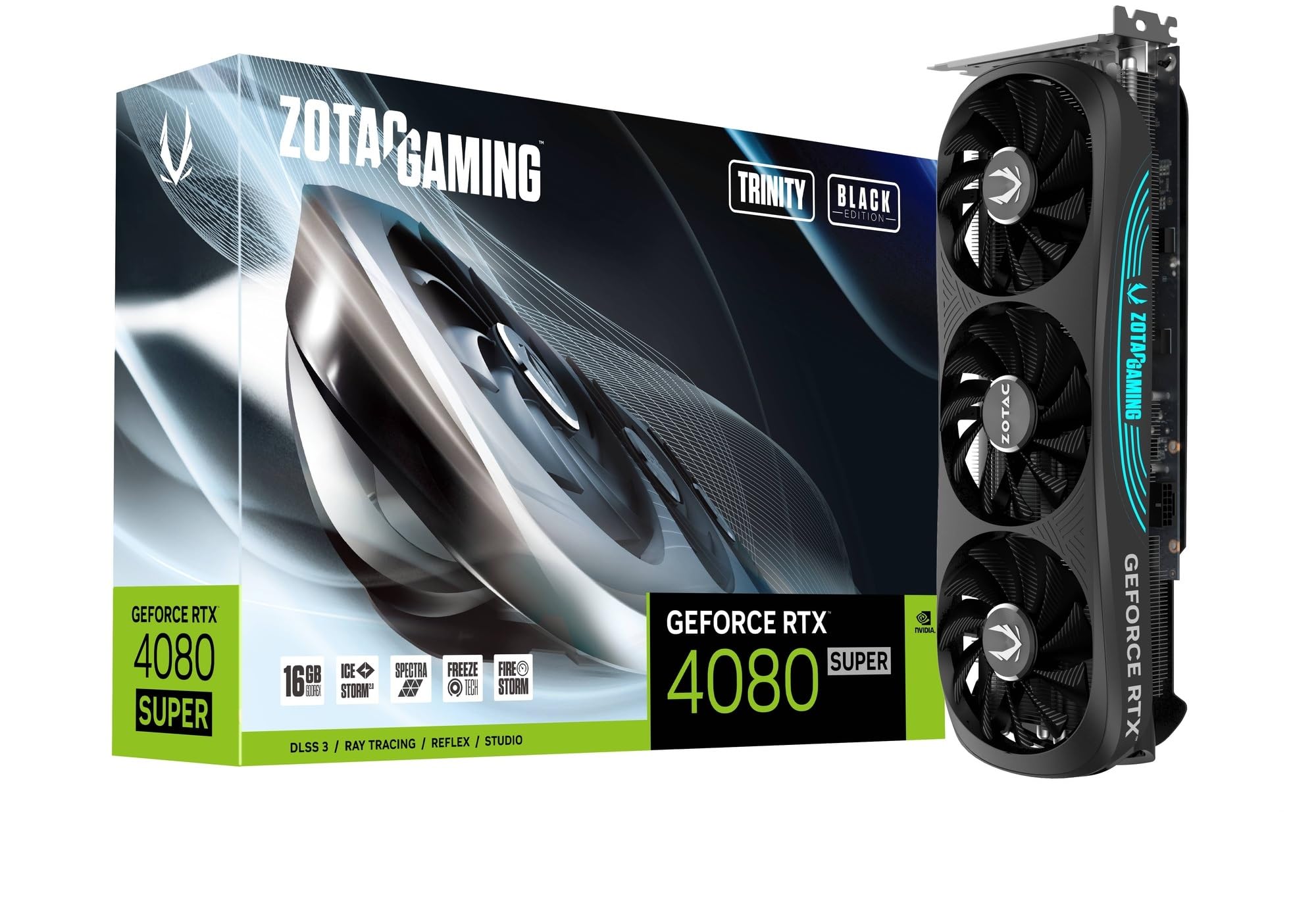Mua ZOTAC GAMING GeForce RTX 4080 SUPER Trinity Black Edition 16GB ...