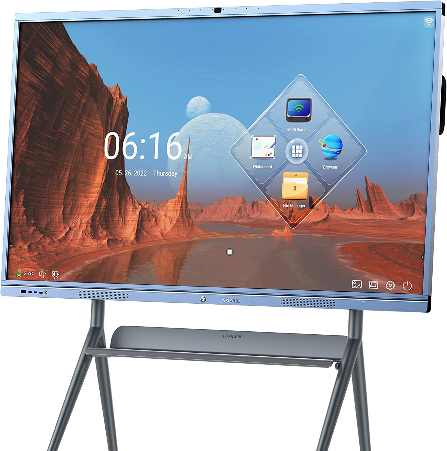 Mua Smart Board Collaboration Hub, JYXOIHUB 65 Inch 4K Digital Electronic Whiteboard Built in ...