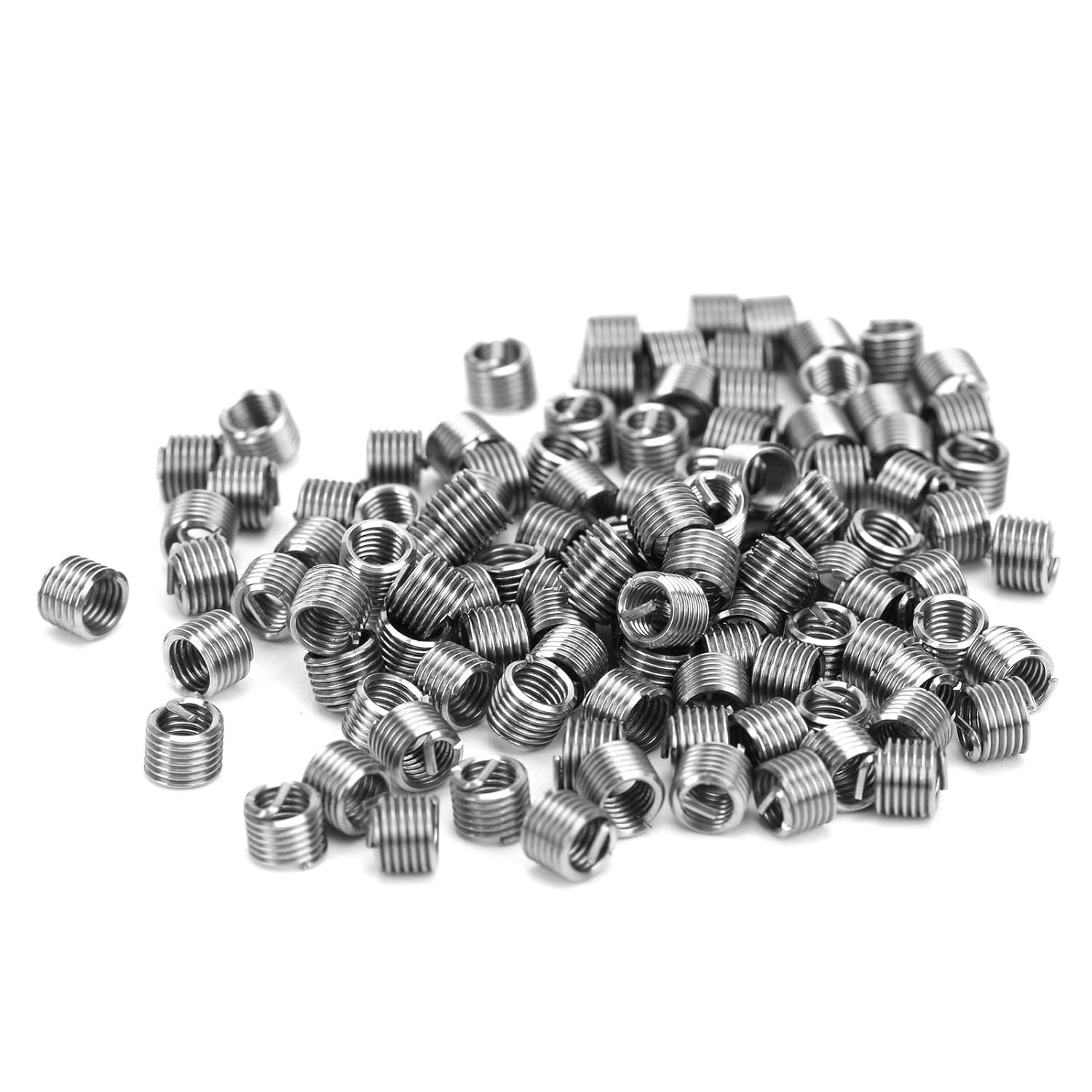 100Pcs Thread Inserts, Stainless Steel Thread Reducing Nut Thread ...