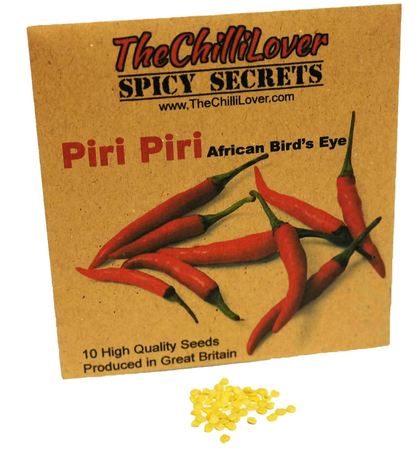 Chilli seeds Piri Piri, Peri Peri, African birdseye (or African devil ...
