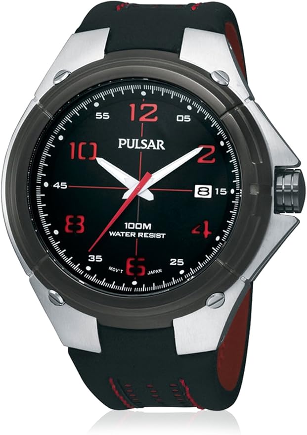 Pulsar Herren-Armbanduhr Sport Analog Quarz Edelstahl PS9409X1: Amazon ...