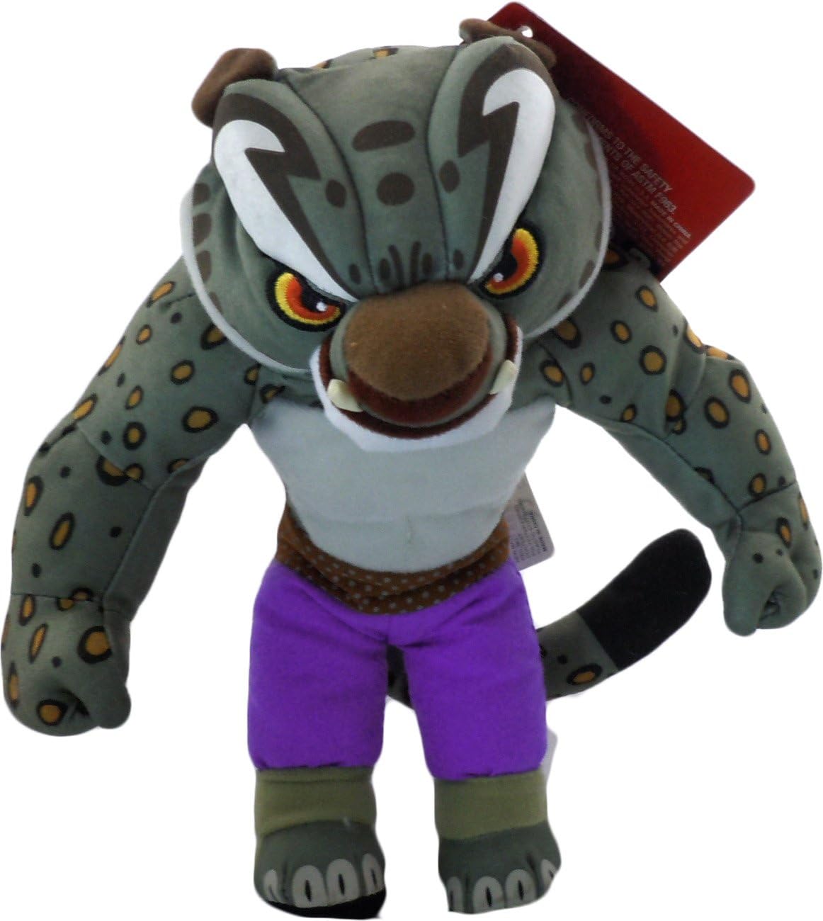 KUNG FU PANDA Villain TAI LUNG Stuffed Leopard Plush MATTEL, 60% OFF