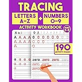TRACING LETTERS: Alphabet Uppercase & Lowercase Letters Handwriting ...