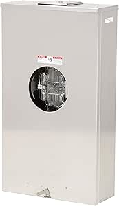 Talon 41105-02FL 5 Jaw Meter Socket with Ringless Cover Lever Bypass ...