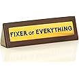 Amazon.com: Boxer Gifts ‘Fixer Of Everything’ Novelty Wooden Desk ...