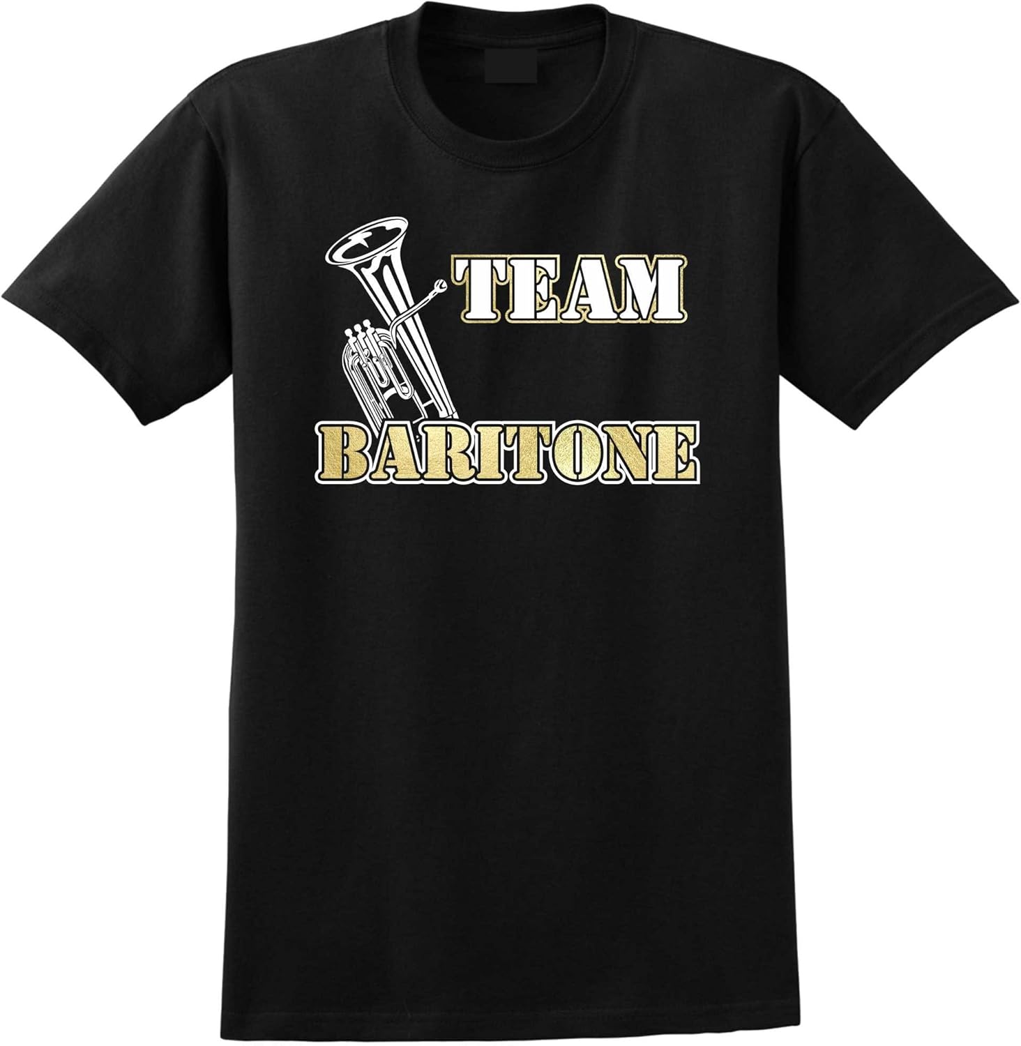 MusicaliTee Baritone Team Baritone - Unisex Music T Shirt: Amazon.co.uk ...