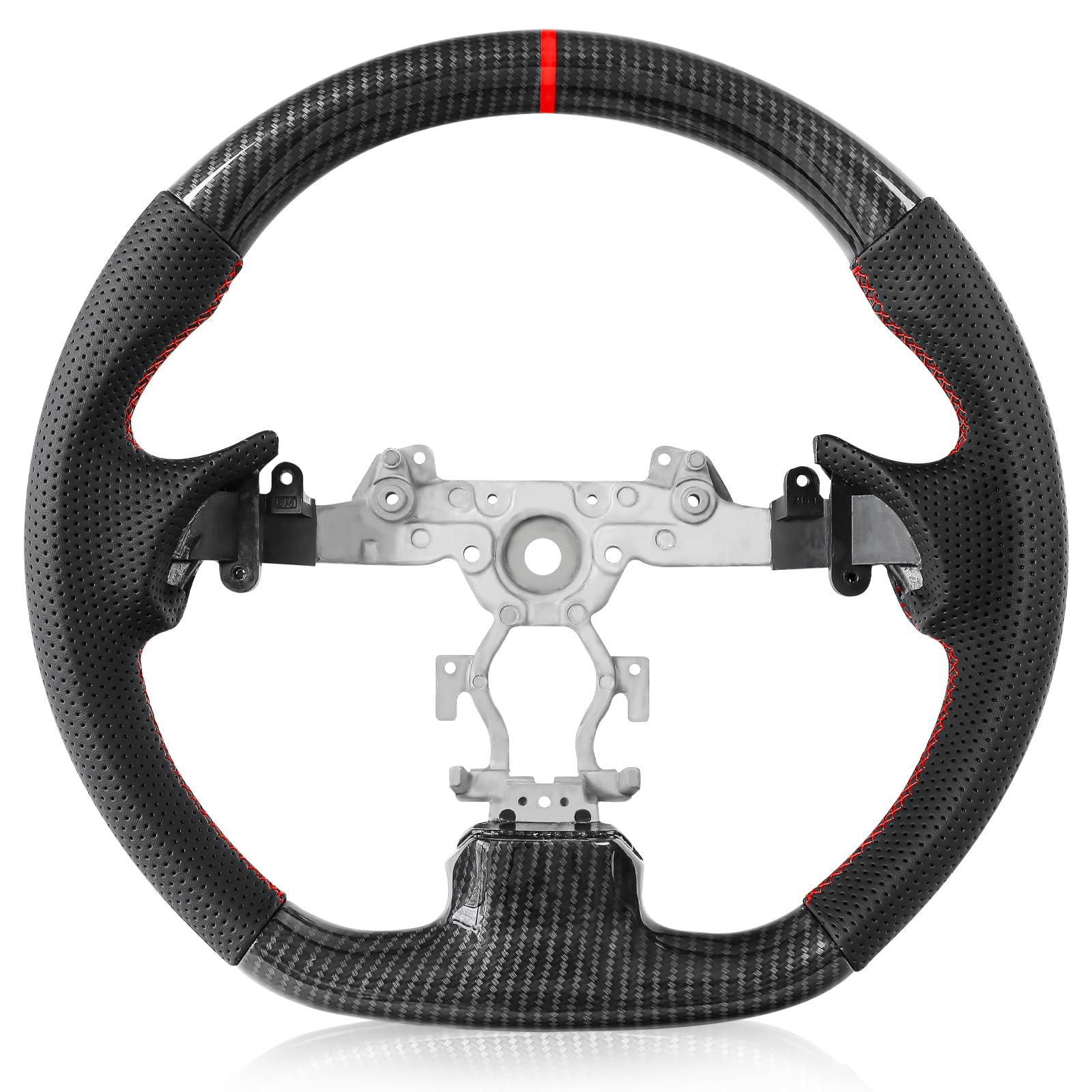 TESFEEL Steering Wheel?Hydro-Dip Carbon Fiber Steering Wheel Upgrade D ...