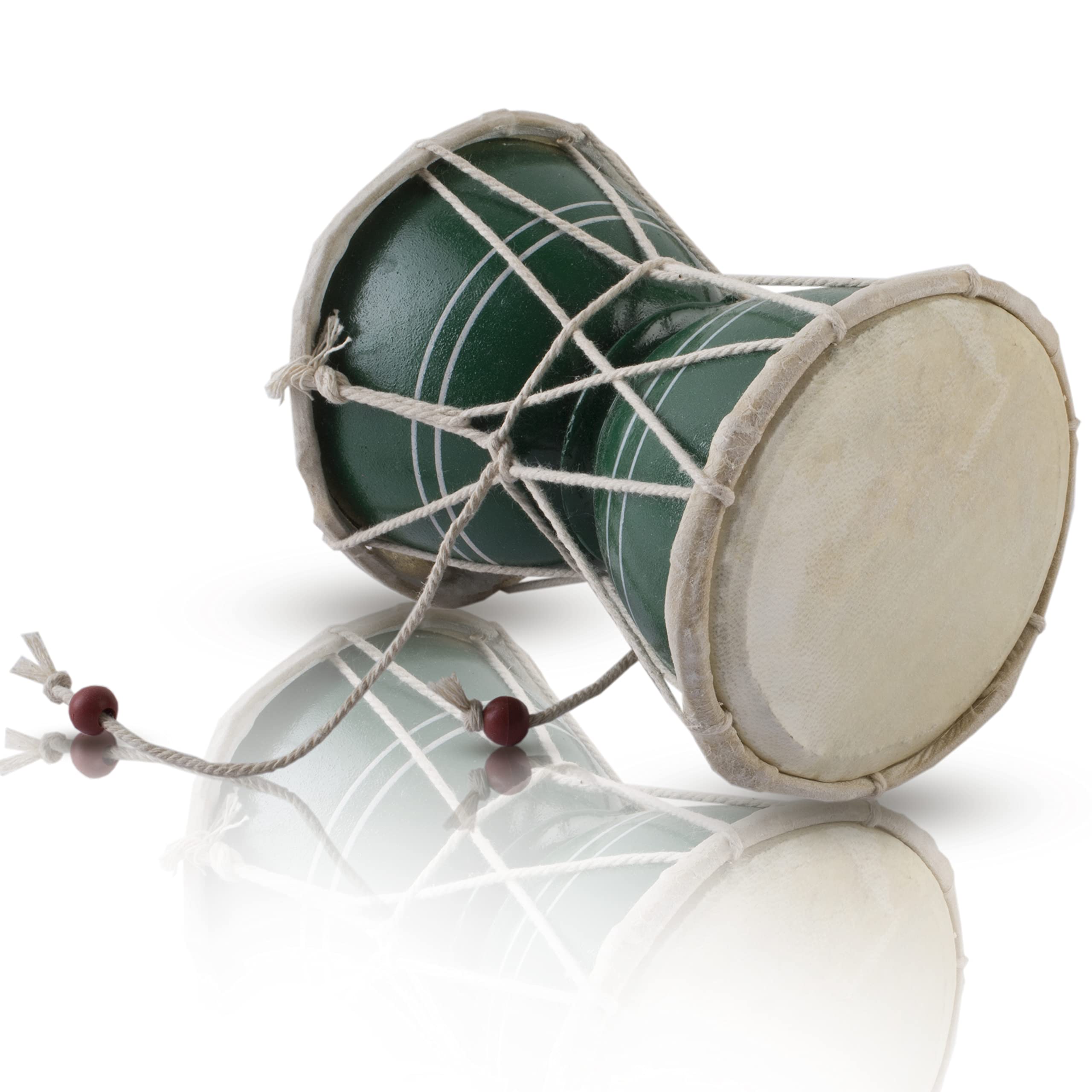 Mua Handmade Wooden & Leather Classical Indian Folk Dumroo Damroo ...