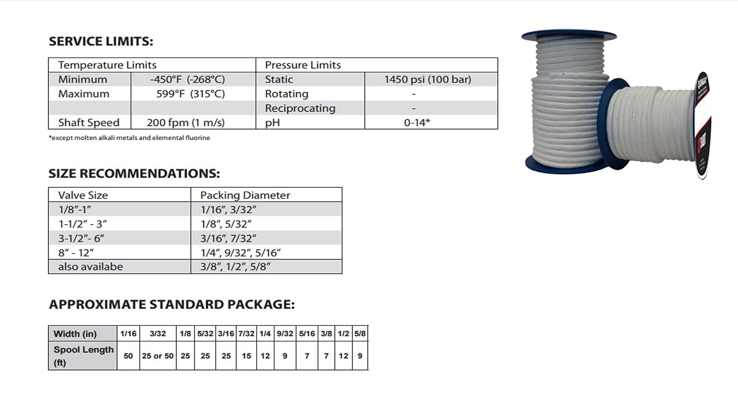Mechanical Seals Sterling Seal and Supply STCC 9/32 CS x 9 Spool 9/32 ...