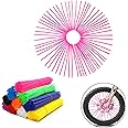 Amazon.com: 72Pcs Universal Spoke Skins Covers，Wheel Spoke Wraps Skins ...