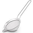 Amazon.com: D Fine Mesh Strainer, Stainless Steel Sieve Sifter with ...