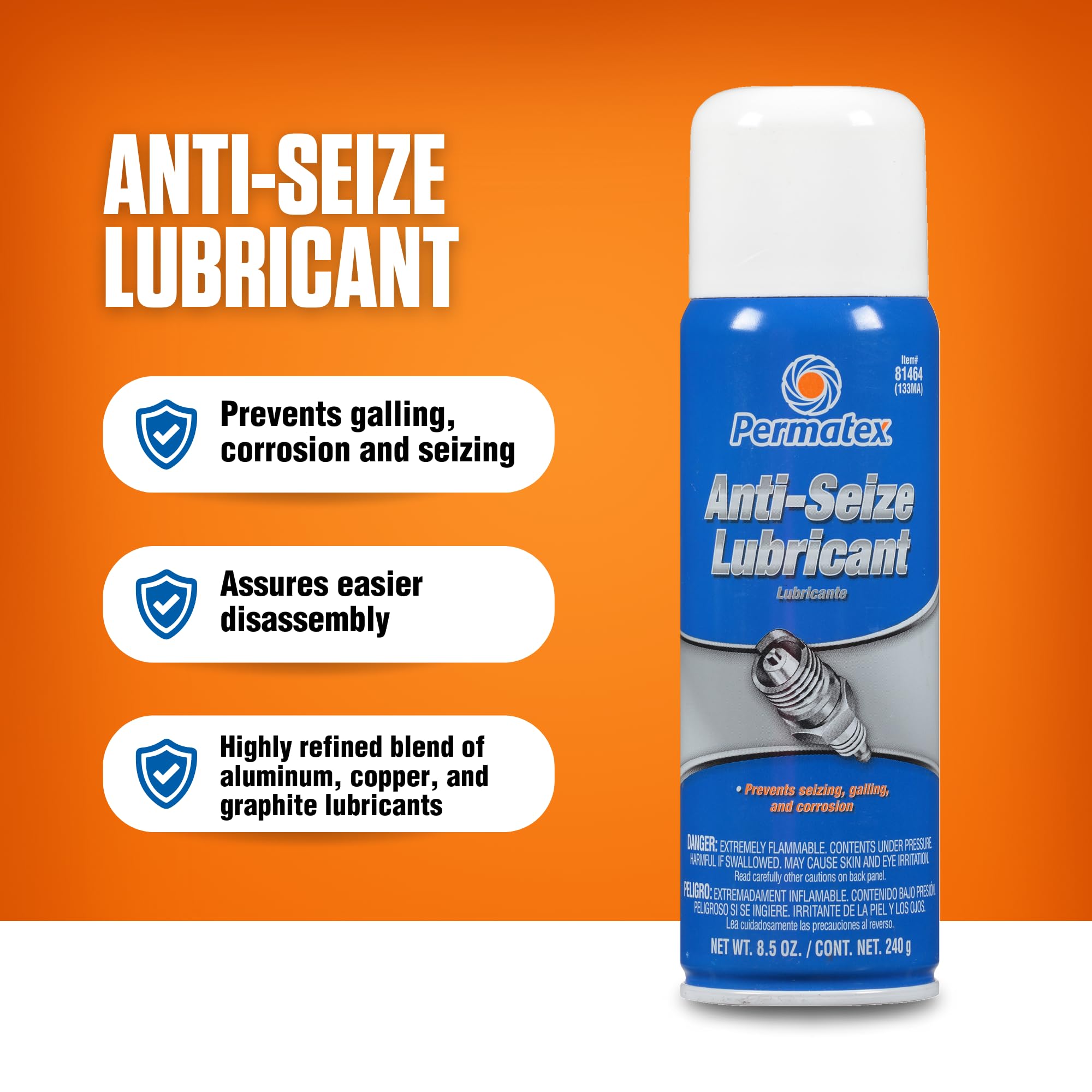 Mua Permatex 81464 Anti-Seize Lubricant, 8.5 oz. Aerosol Can trên ...