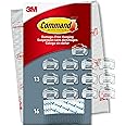 Amazon.com: Command Round Cord Clips, Damage Free Hanging Cable Clips ...