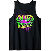 Amazon.com: Funny Ohio Rizz Ironic Meme Graffiti Rizzler Brainrot Quote ...