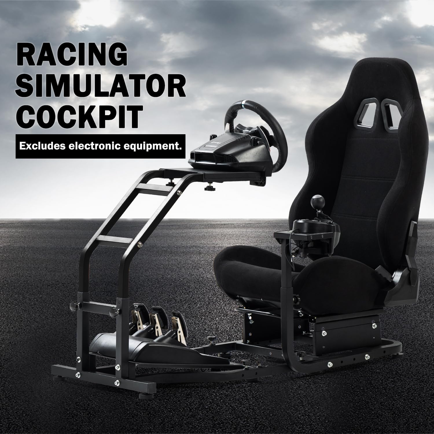 Mua Racing Simulator Cockpit Adjustable with Pedals Mounting Platform ...