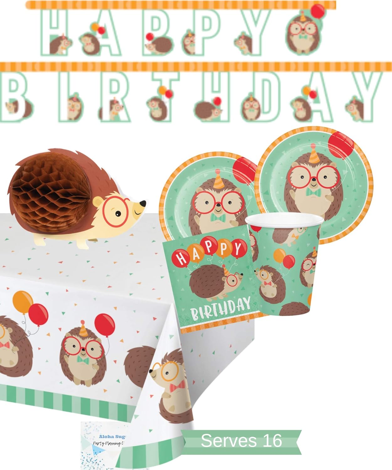Amazon.com: Hedgehog Party Supplies and Decorations - Hedgehog Party ...