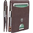 Amazon.com: TRAVANDO Money Clip Wallet RIO - Mens Wallets slim Front ...