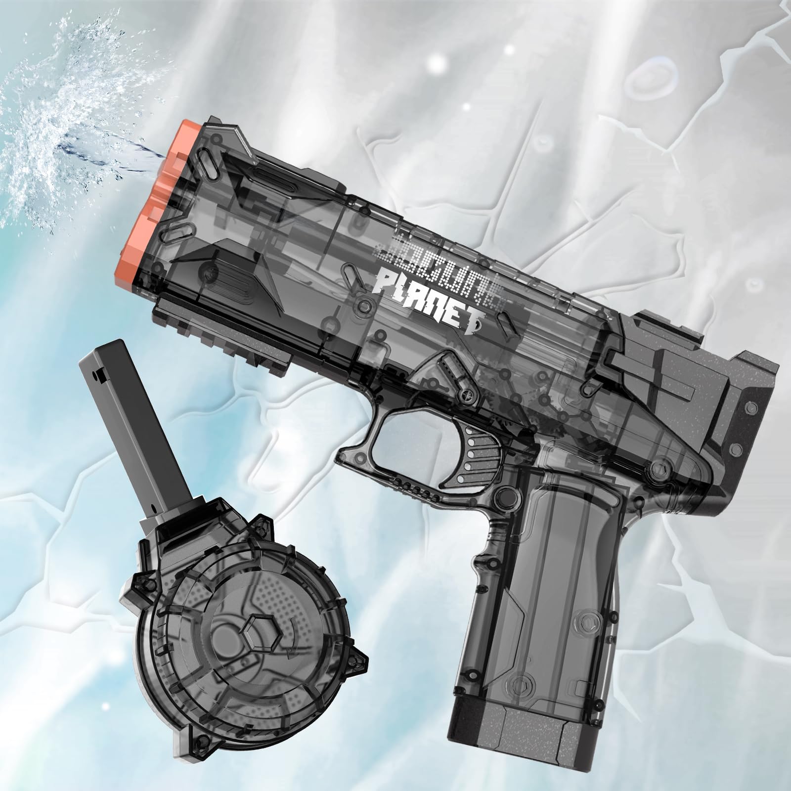 Super Pulse Auto Water Gun – Electric Water Pistol with Simulated ...