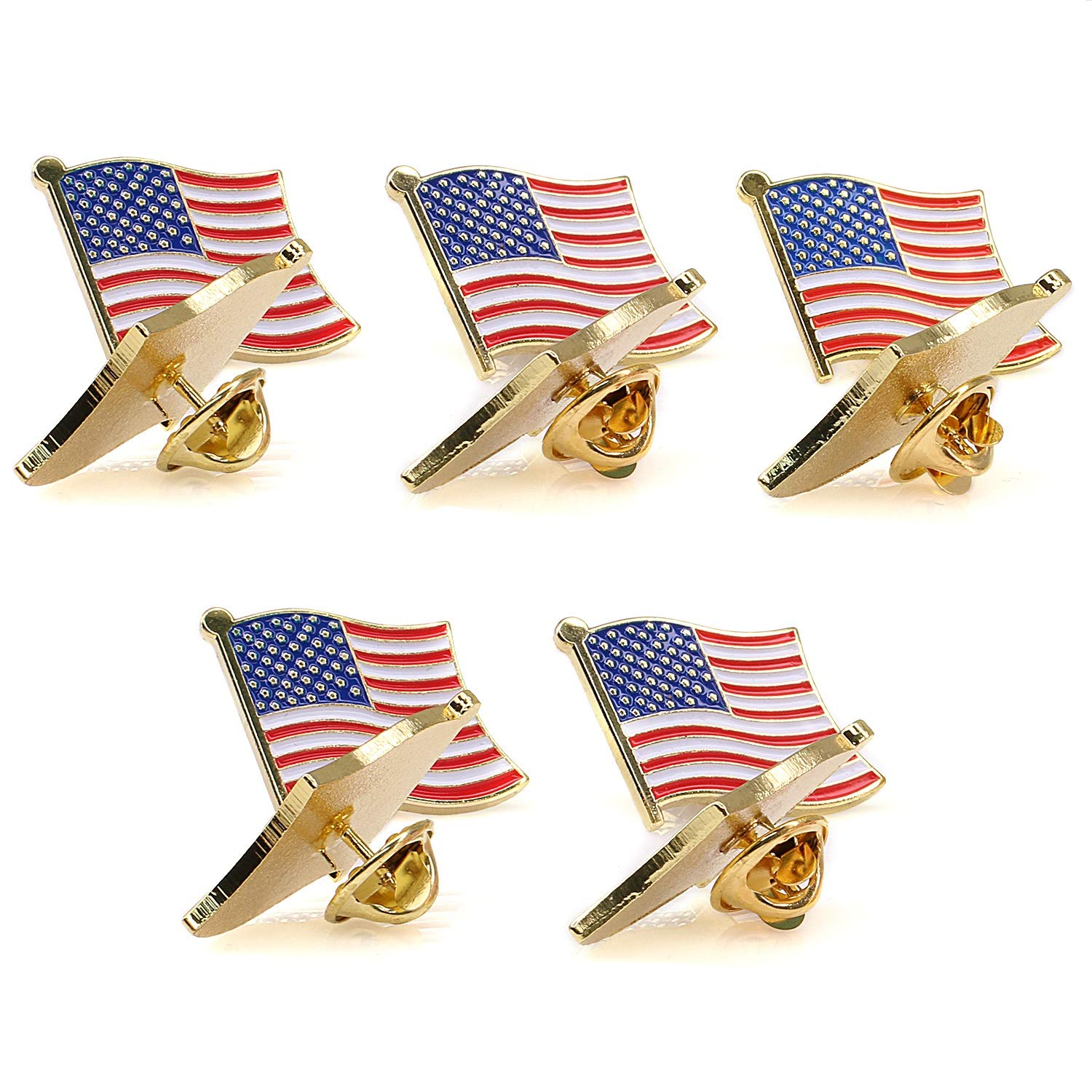 Mua American Flag Pin 10 PACK -The Stars and Stripes US Flag Lapel Pin ...