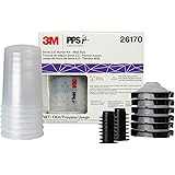 3M PPS 2.0 Spray Gun Cup, Lids and Liners Kit, 26028, Micro, 3 Ounces ...